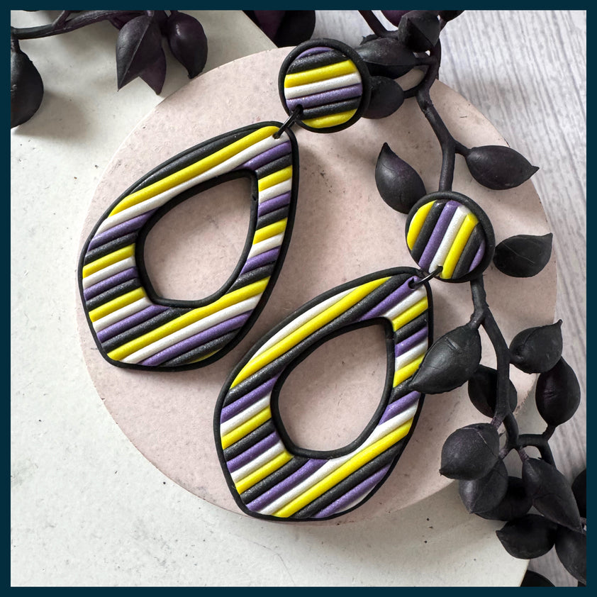 The Teardrop in Non-Binary Stripe – ModerneHarloweCo
